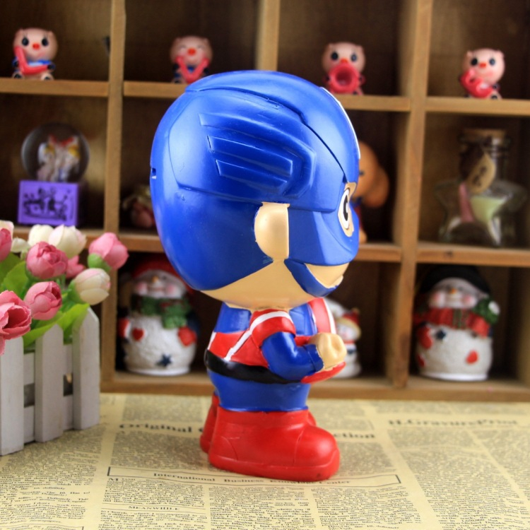 Polyresin Spider Man Piggy Bank - Buy large piggy bank, paintable piggy ...