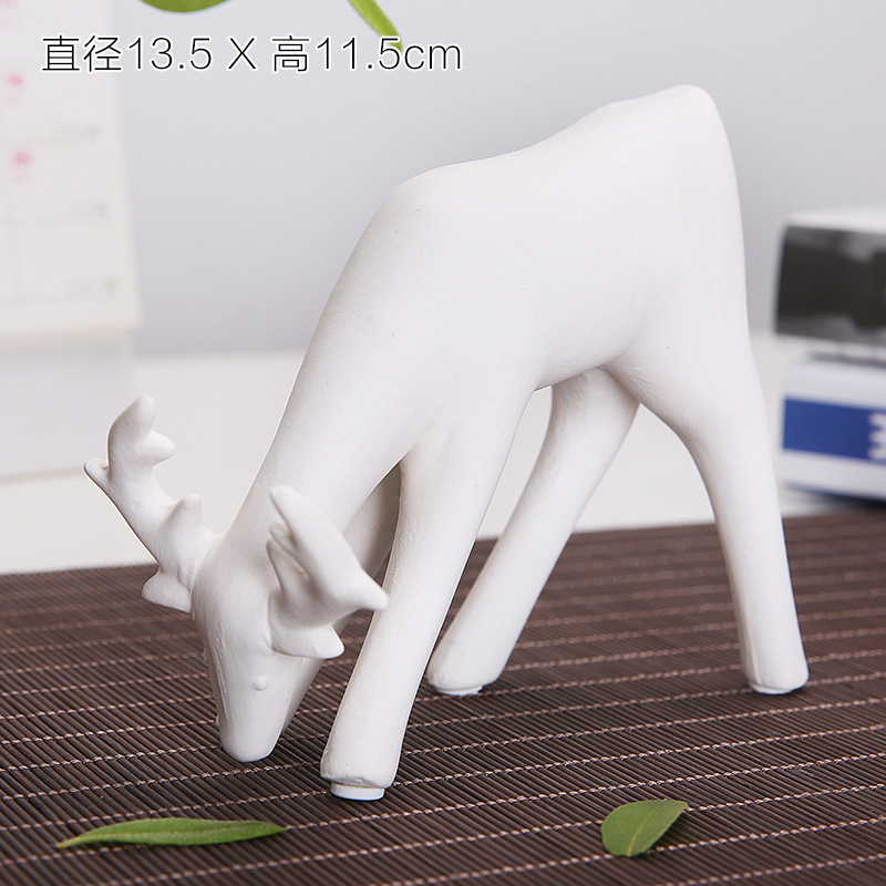 White deer tableware ceramic high quality european style - Buy ceramic ...