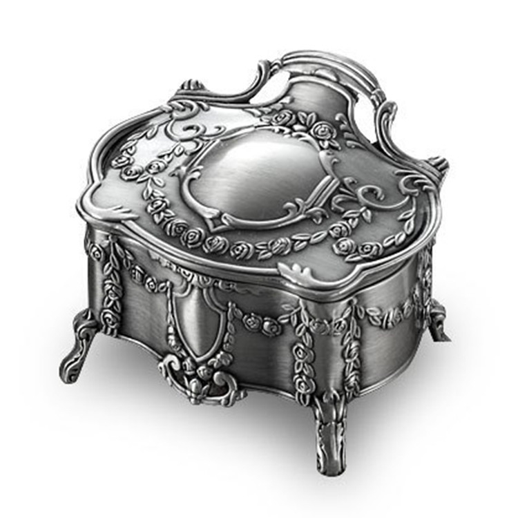 Zinc Alloy Custom Logo Printed Jewelry Box - Buy white jewelry box ...